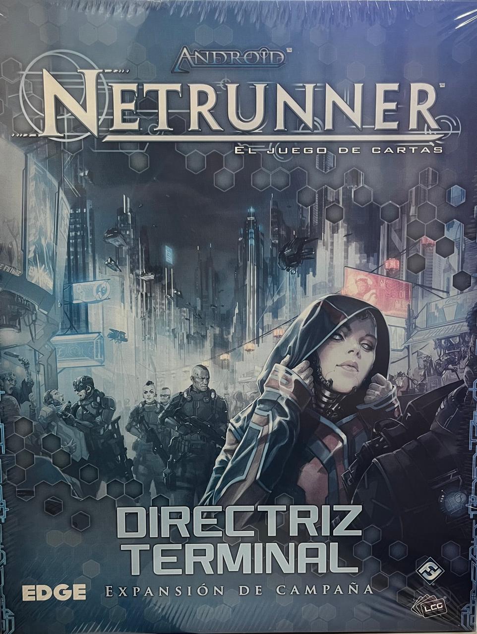 Netrunner el juego de cartas Directriz terminal: expansión de campaña – Caza del Libro